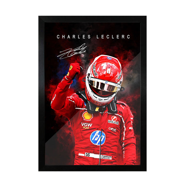 Charles Leclerc Watercolor Art Poster – Frameo Store