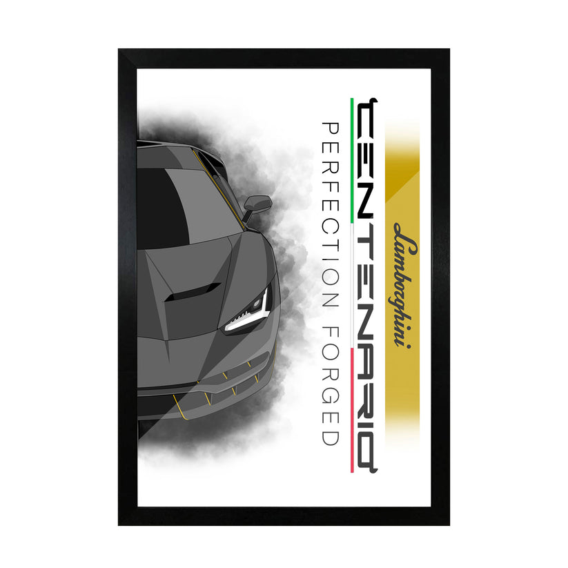 Lamborghini Centenario Art Frame | Supercar Frames – Frameo Store