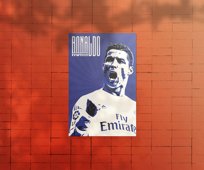 Cristiano Ronaldo Poster | Ronaldo Frame – Frameo Store