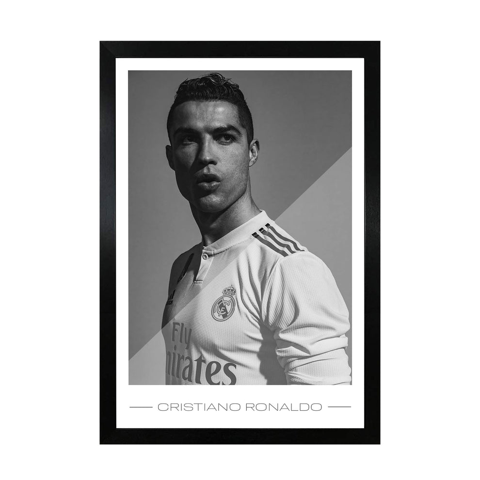 Cristiano Ronaldo Portrait Poster – Frameo Store